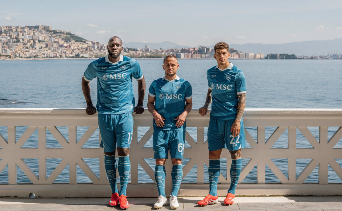 Social Media Soccer: Napoli, arriva Partenope Jersey: la maglia del ...